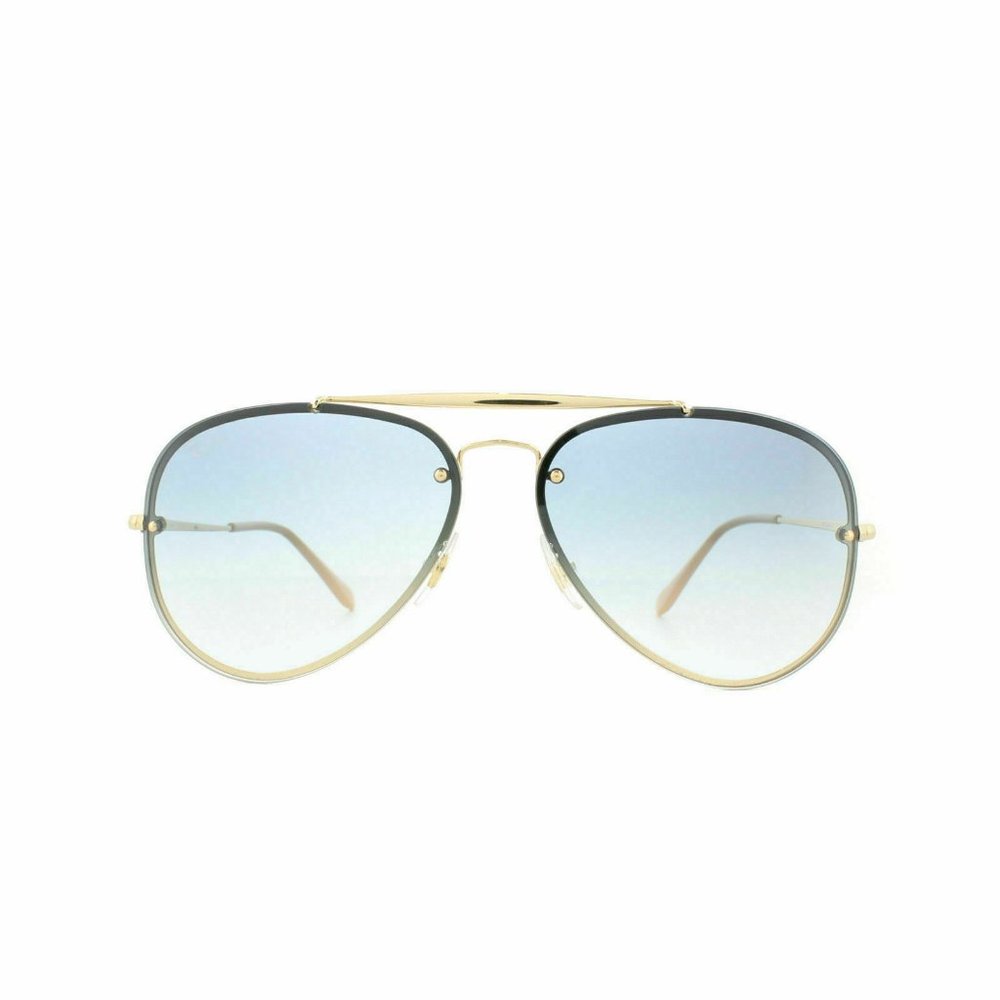 Ray-Ban Aviator Style Light Blue Gradient Lens. - Gem